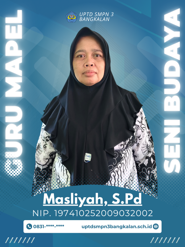 Masliyah, S.Pd - UPTD SMP Negeri 3 Bangkalan