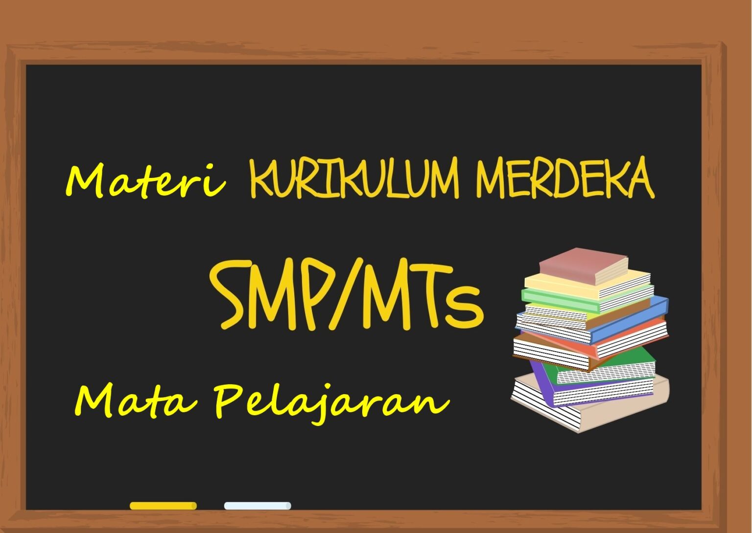 Materi Mata Pelajaran Kurikulum Merdeka SMP - SPENTRIBA